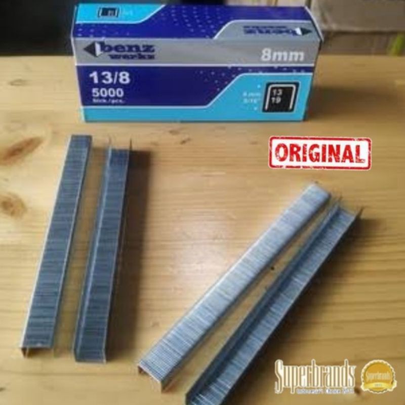 Jual Isi STAPLES Gun taker 8mm Isi 5000 pcs | Shopee Indonesia