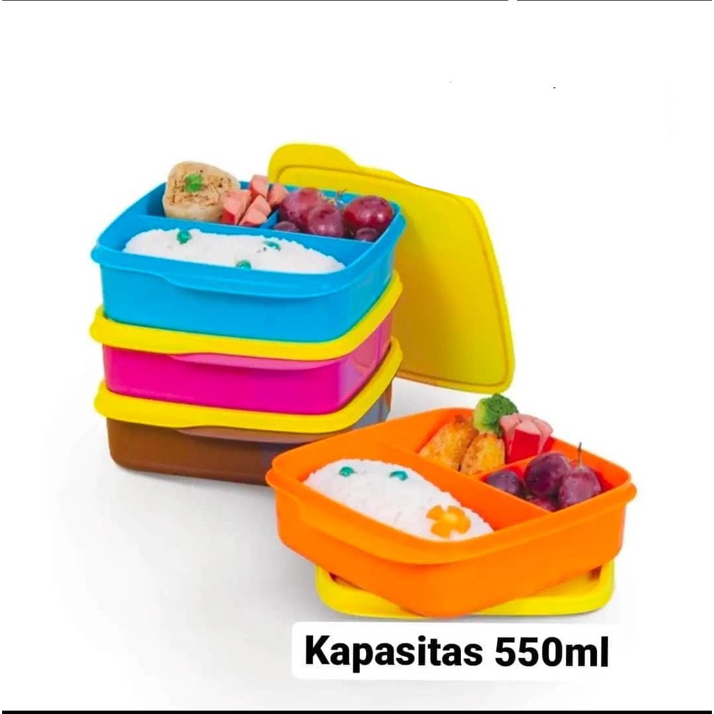 Jual Tempat Makan Tupperware Original Kapasitas 550ml | Shopee Indonesia