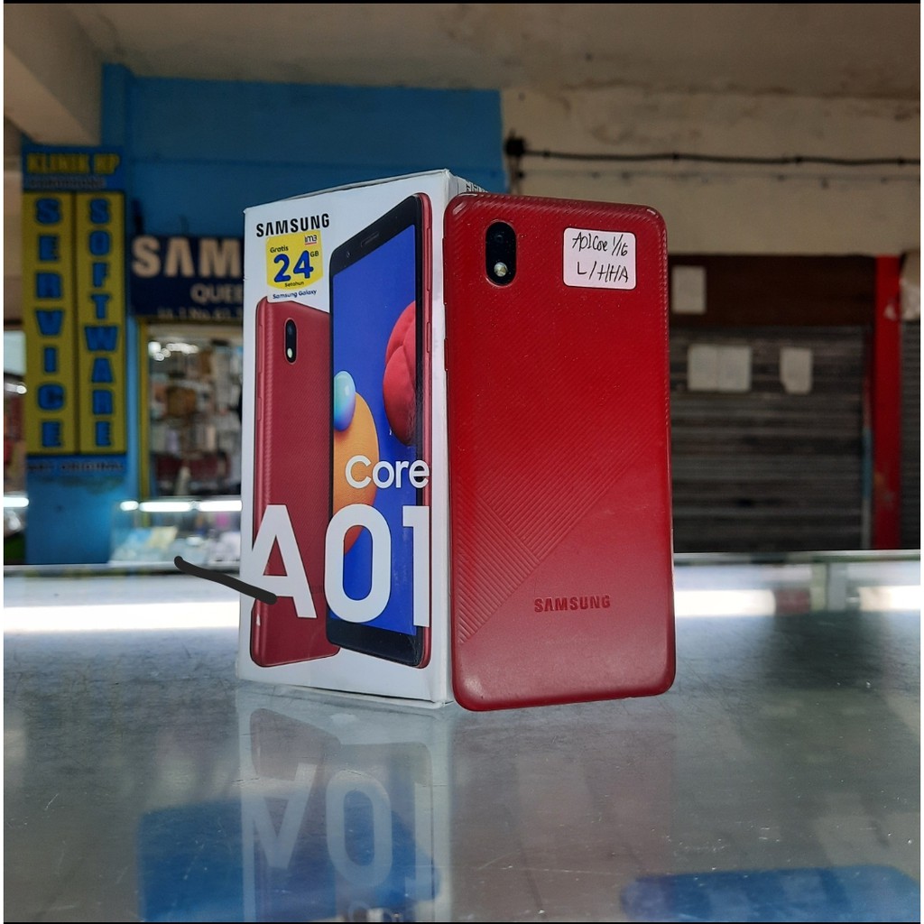 Jual SAMSUNG A01 CORE 2/32 & 1/16SECOND FULLSET | Shopee Indonesia