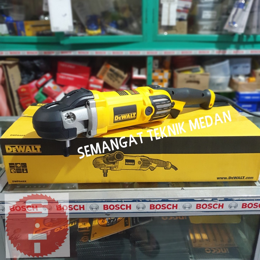 Jual DWP849X MESIN ANGLE POLISHER POLISH POLES MOBIL 7" DEWALT DWP 849 ...