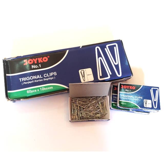 Jual Paper Clip / Trigonal Clip No.1 | Shopee Indonesia