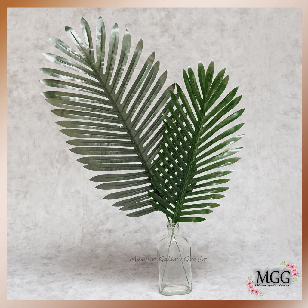 Jual Daun Palem Daun Besi Plastik (satuan) / Daun Artificial / Daun ...