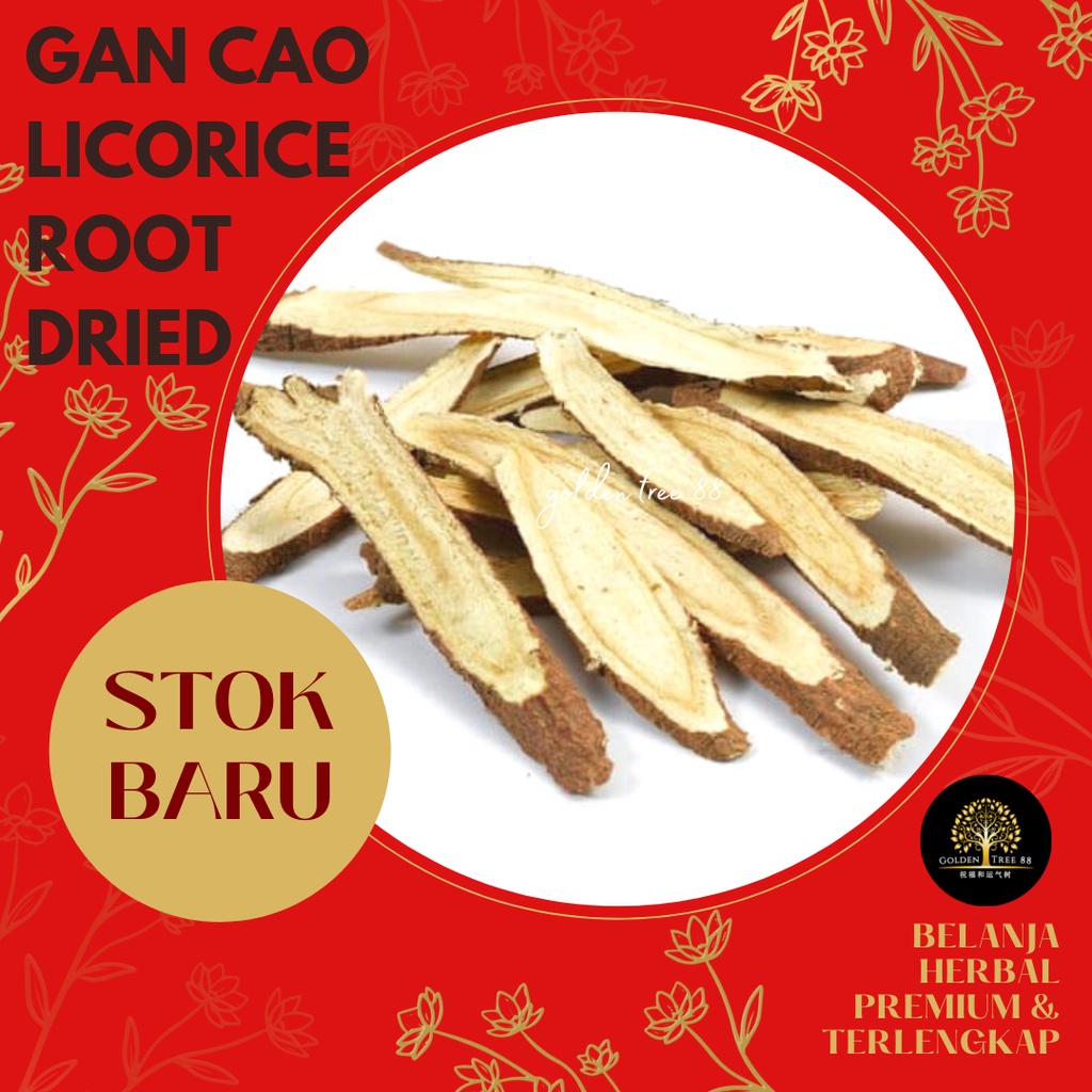 Jual 100 gram Premium Licorice / Gan Cao Akar Manis / Gancao Kamco ...