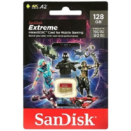 Jual SanDisk Extreme 128GB A2 160MB/s MicroSD Card for Mobil Gaming | Shopee Indonesia