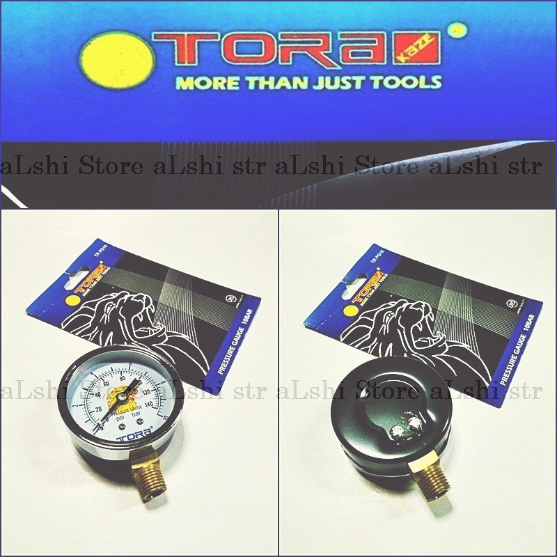 Jual Pressure Gauge Manometer Ampere Meteran Angin Kompresor Tora ...