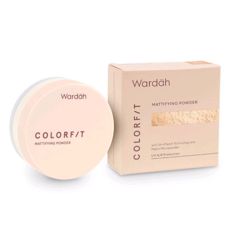 Jual WARDAH COLORFIT MATTIFYING POWDER | WARDAH COLORFIT LOOSE POWDER ...