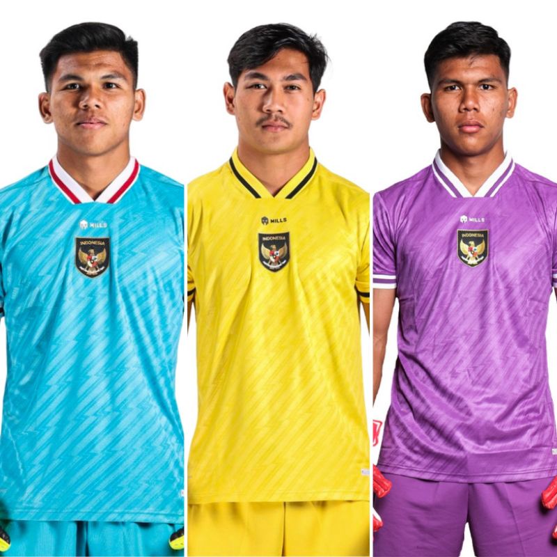 Jual MILLS Jersey Kiper Timnas Indonesia 2022 Player Issue (PI) Home ...