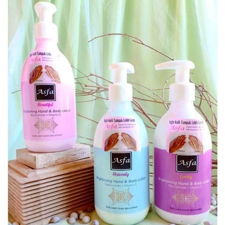 Jual Asfa Brightening Hand & Body Lotion With Niacinamide & Vitamin E ...
