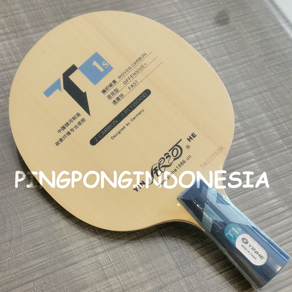 Jual Yinhe T1s Penhold - Blade Kayu Pingpong Tenis Meja Bat Bet T-1s T1-s | Shopee Indonesia