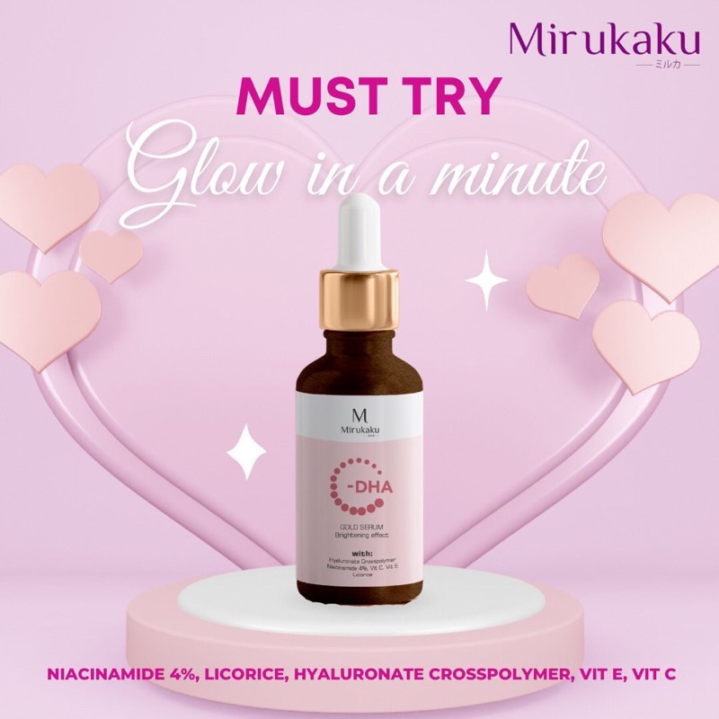 Jual Mirukaku C-DHA Serum Gold by Binayana | Shopee Indonesia