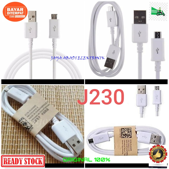 Jual J230 ORI 100% OEM KABEL DATA MICRO USB SUPER FAST CHARGING MULTI ...