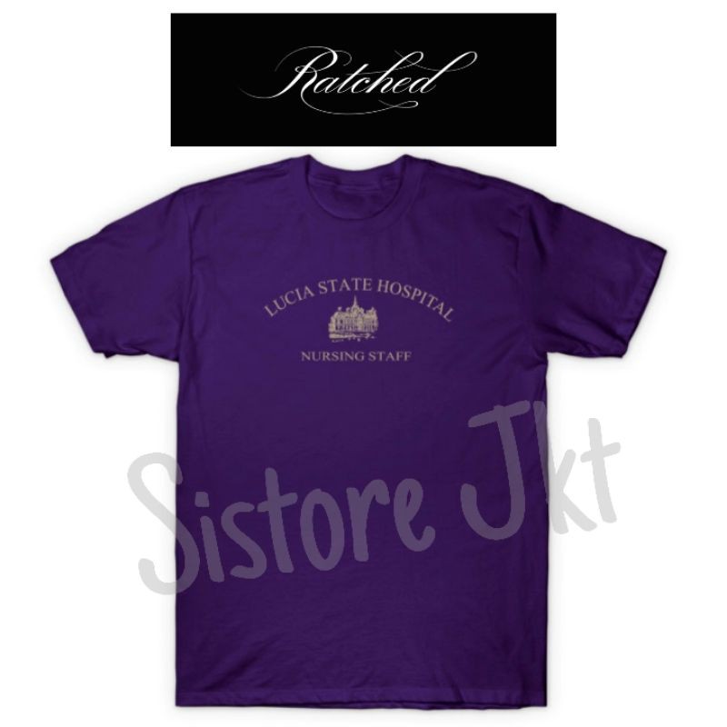 Jual Kaos Dewasa Serial Netflix Ratched Lucia State Hospital | Shopee ...