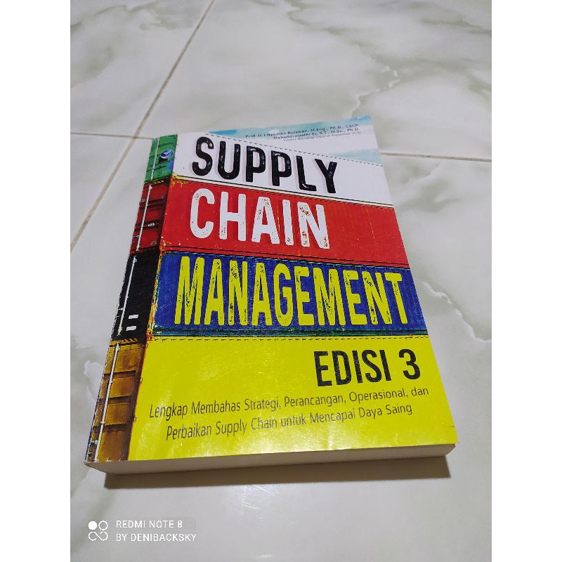 Jual Buku supply chain management edisi 3 i nyoman | Shopee Indonesia