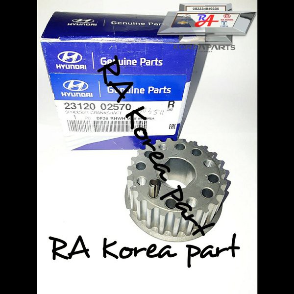 Jual Sproket Sprocket Crankshaft Gear Timing Askruk Hyundai Atoz Kia ...