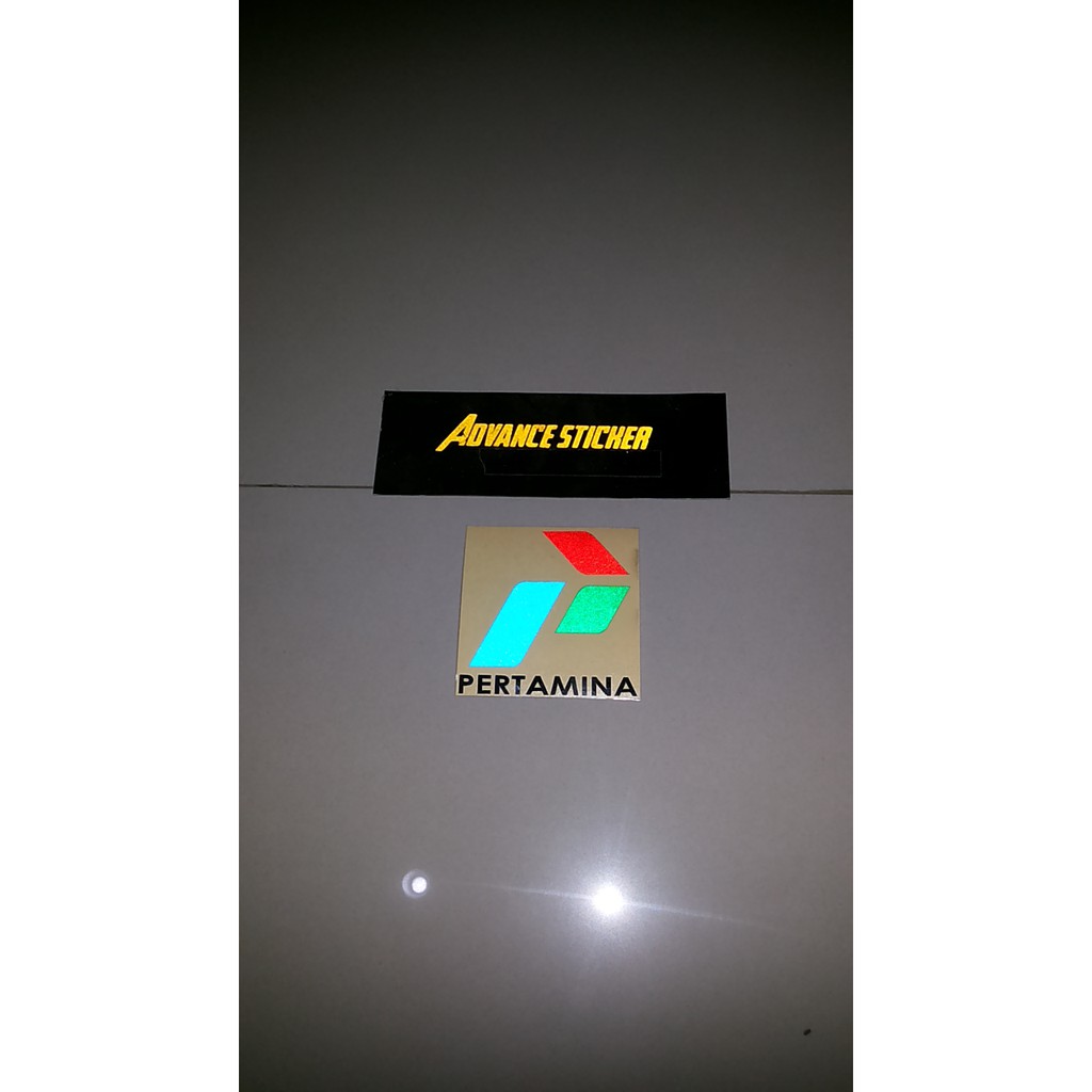 Jual (stiker) sticker motor logo pertamina kotak 7x7cm | Shopee Indonesia