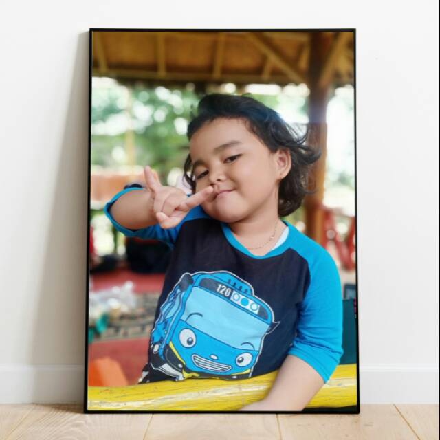 Jual Cetak foto block + bingkai ukuran 12r 30x40cm | Shopee Indonesia