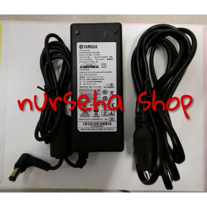 Jual adaptor keyboard Yamaha psr S650/S700/S710/S750/S770/S900/S910/950/970 | Shopee Indonesia