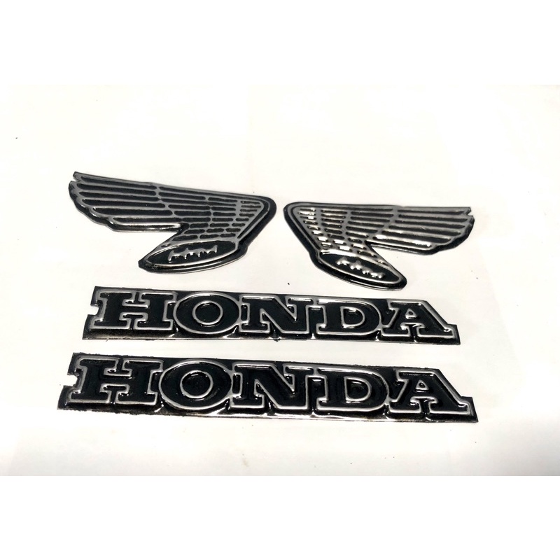 Jual [COD] Emblem Logo Lambang Tangki CB Lawas Hitam-Emblem Tangki ...