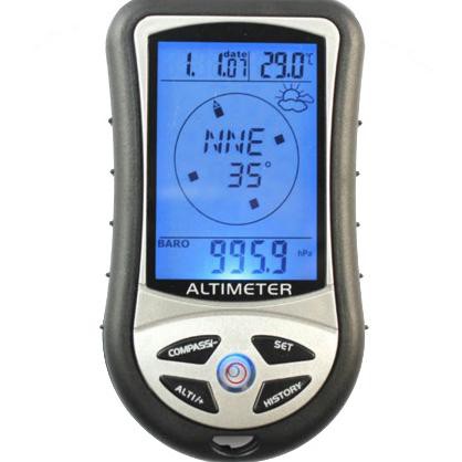 Jual Mini 8 in1 LCD Digital Altimeter Barometer Thermo Compass Weather ...
