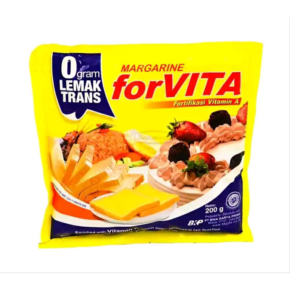 Jual Forvita Margarine 200 gram | Shopee Indonesia