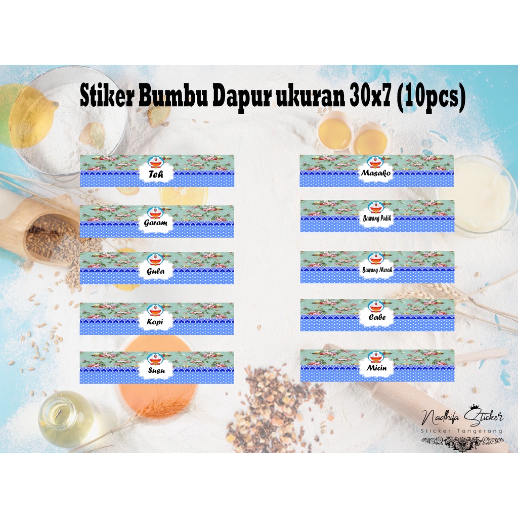 Jual Stiker bumbu dapur | Shopee Indonesia