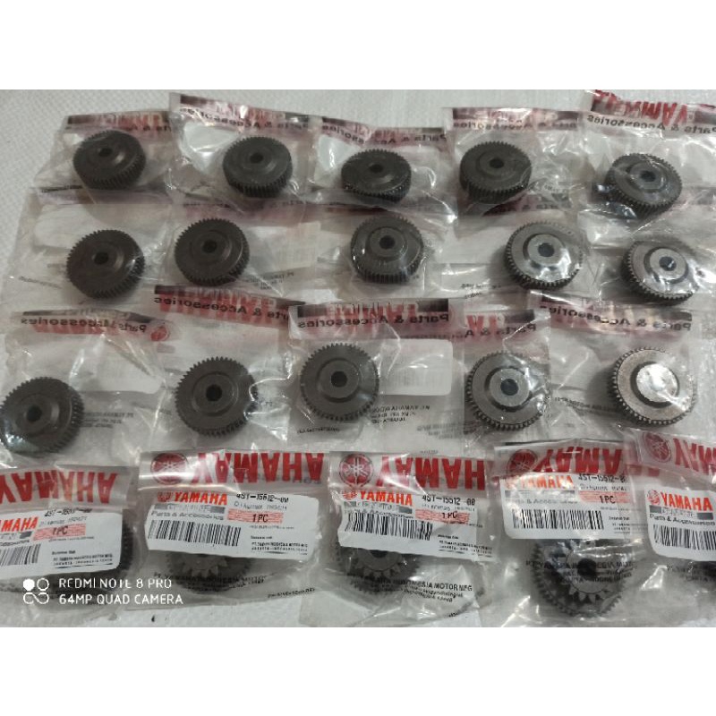 Jual gear gir gigi starter idler gripton-jupiter z-vega R lama ori-4ST ...