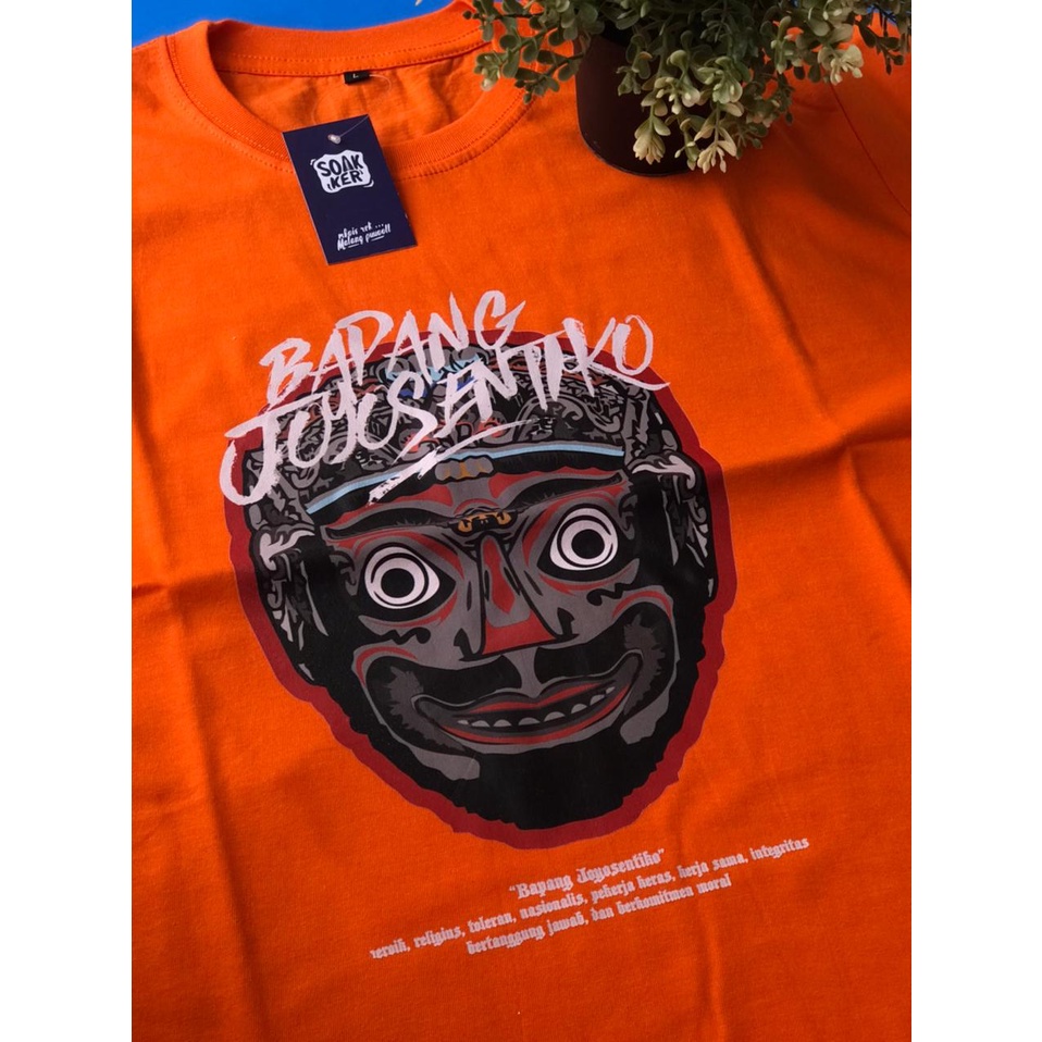 Jual Kaos Oblong Dewasa Desain Malangan Katun Combed 30S Topeng Bapang ...