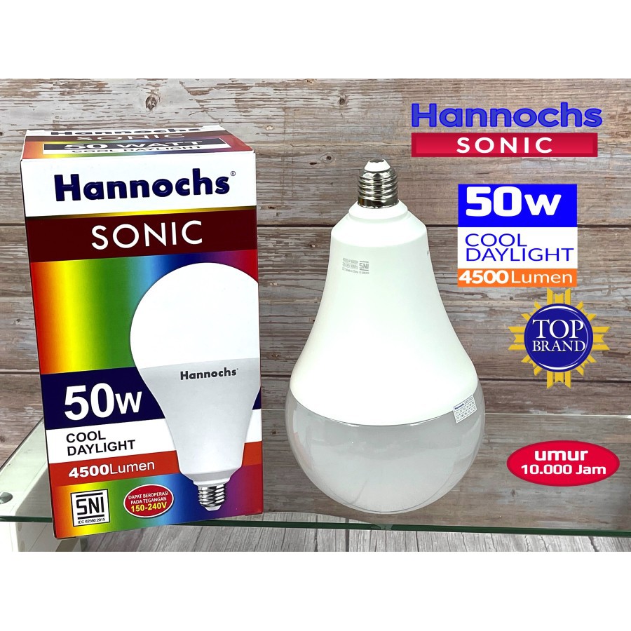 Jual Lampu LED Hannoch Sonic 50 Watt | Shopee Indonesia