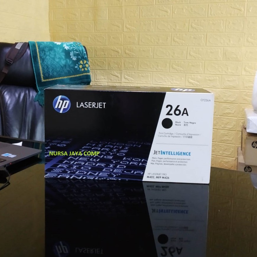 Jual Toner HP 26A Black LaserJet HP Original (CF226A) | Shopee Indonesia