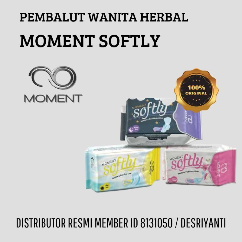 Jual PEMBALUT HERBAL MOMENT SOFTLY MELANCARKAN HAID-OBAT KISTA ...