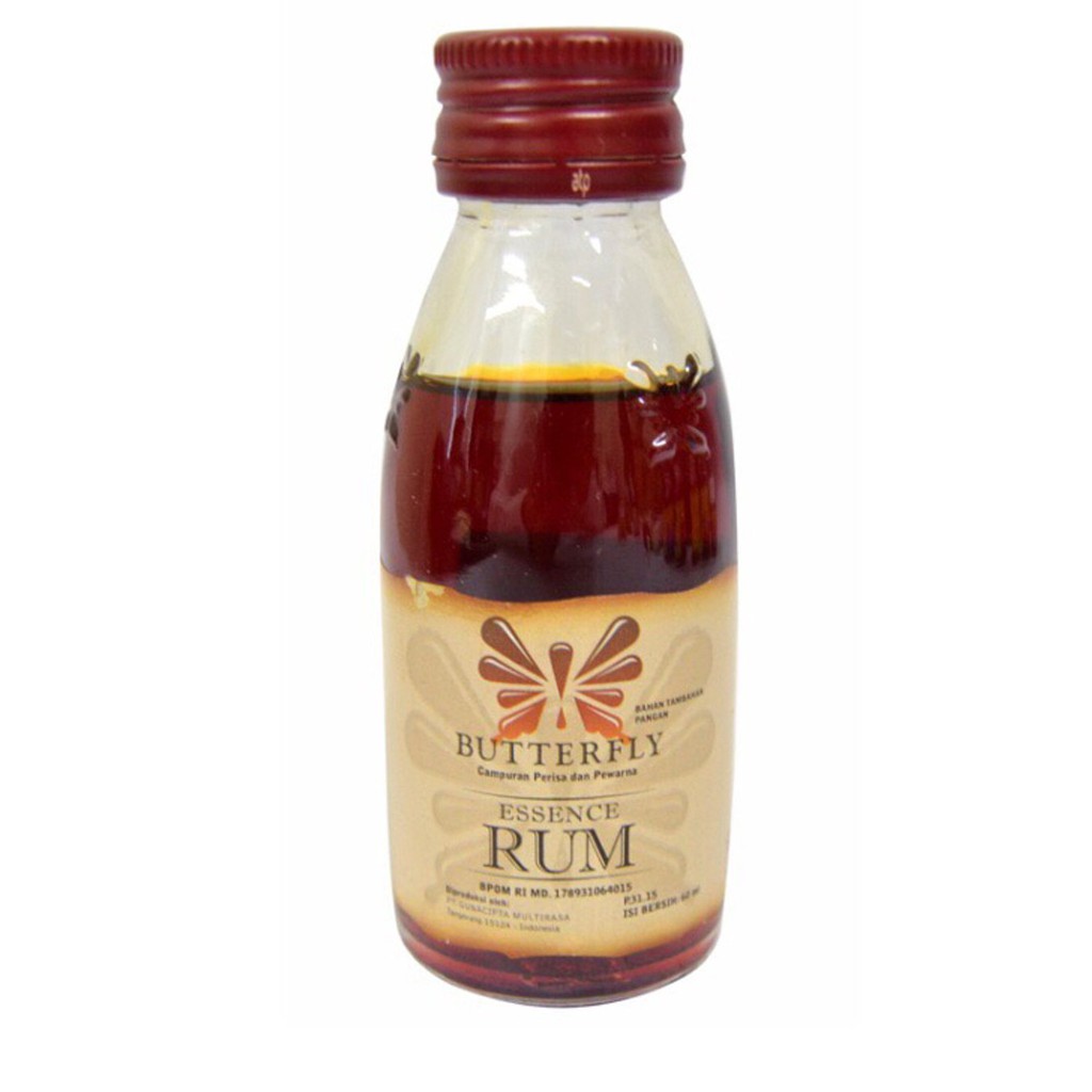 Jual rhum koepoe kupu rum jamaica essence butterfly 60 ml | Shopee Indonesia