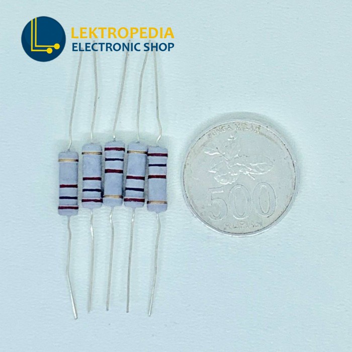 Jual Resistor R2W R 2W 2 watt 2watt semua varian ukuran | Shopee Indonesia