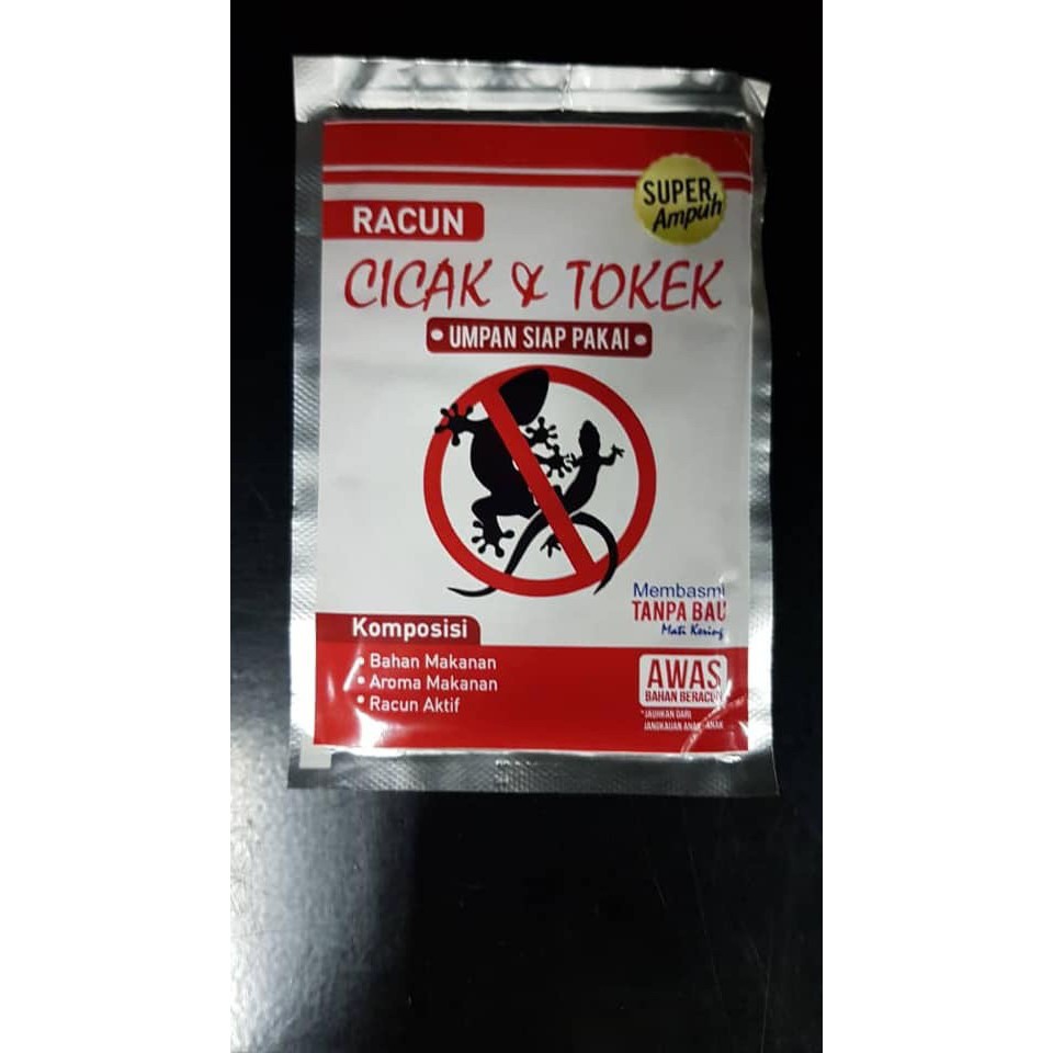 Jual Racun Cicak & Tokek / hama walet / bukan cyperkiller / bukan ...