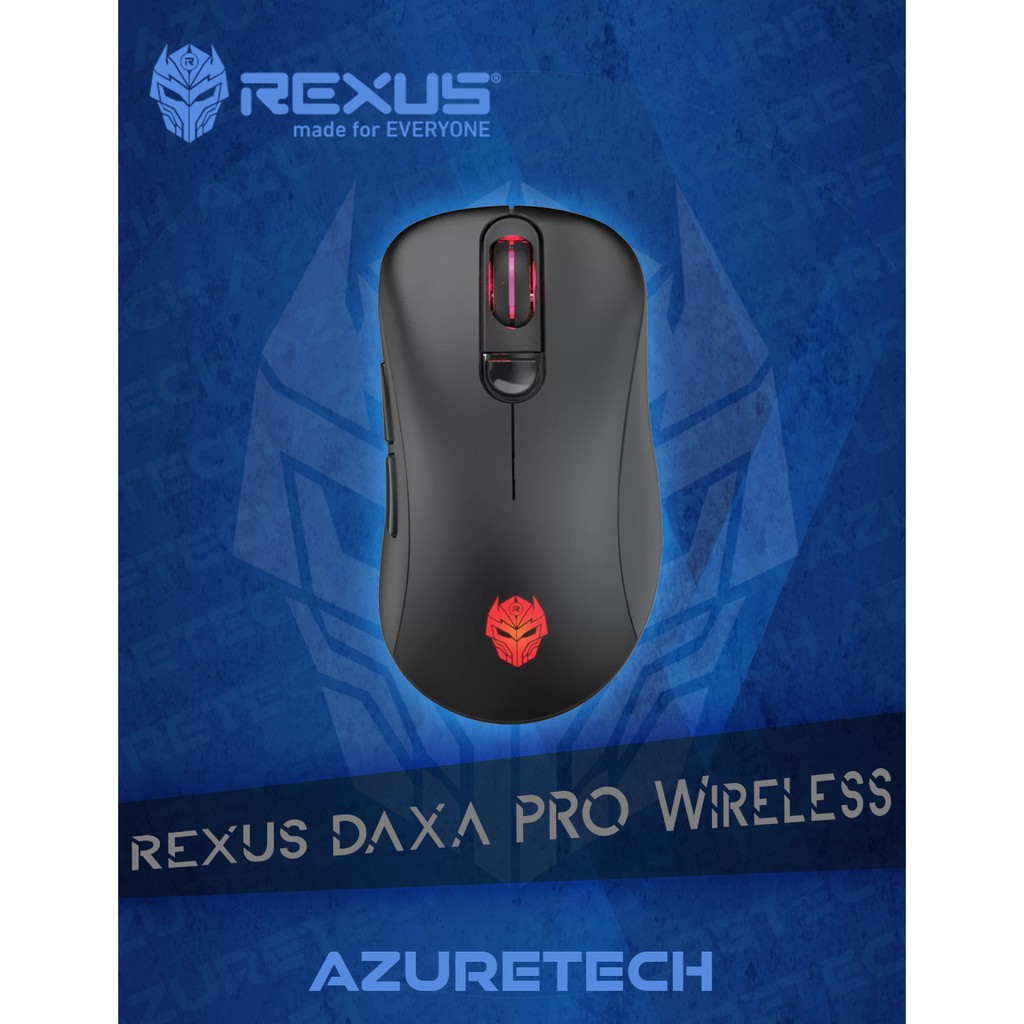 Jual Rexus Daxa PRO Wireless Gaming Mouse Garansi Resmi | Shopee Indonesia