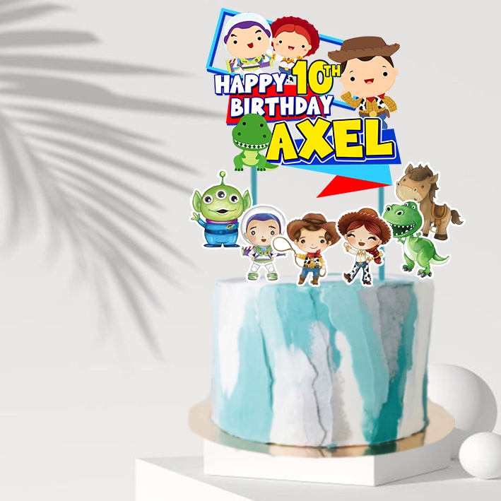 Jual Toy Story Chibi Topper Cake Birthday / Hiasan Kue Ulang Tahun ...