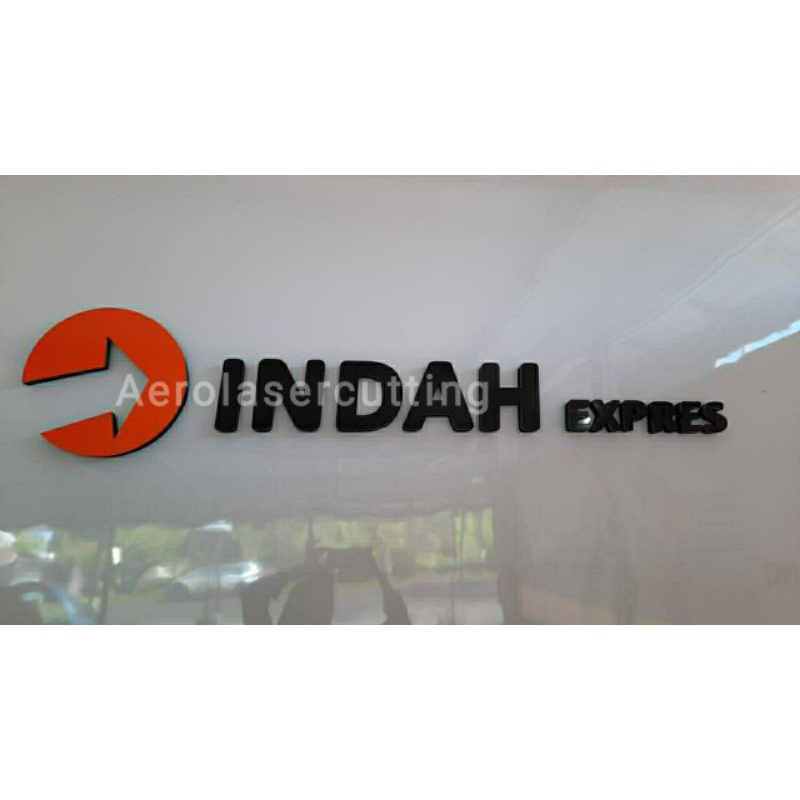 Jual LOGO INDAH EXPRESS AKRILIK MURAH CUSTOM, TULISAN INDAH EKSPRES ...