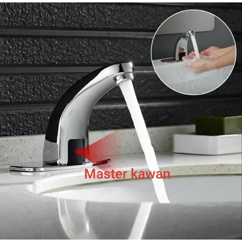 Jual Kran Wastafel Automatic Sensor Keran Cuci Tangan Sensor Otomatis ...