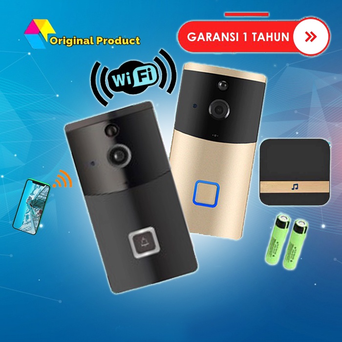 Jual BELL RUMAH KAMERA / CCTV / IP CAMERA / BELL CAMERA MINI / BEL ...