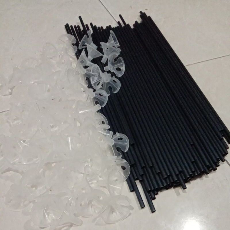 Jual Stick Cup Balon Latex isi 10 FREE KARDUS stik atau cumcum warna ...