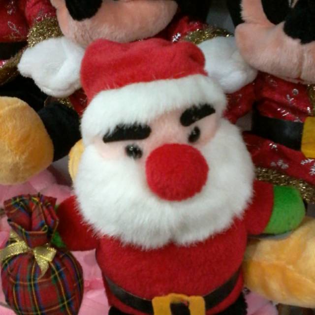 Jual BONEKA SANTA CLAUSE BAWA KADO SIZE KECIL, SEDANG, BESAR ORIGINAL ...