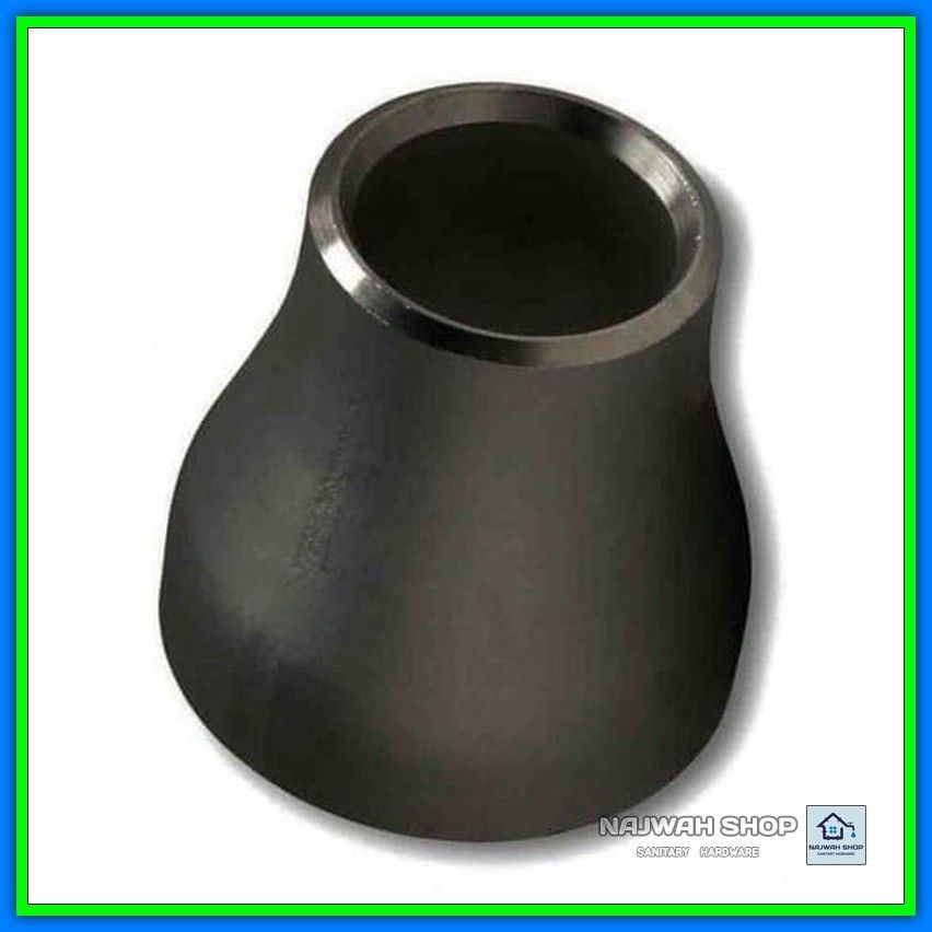 Jual Fitting Reducer Concentric 3 x 2.5" inch Sambungan Pipa Vlok Sock SCH 40 Las Besi Carbon ...