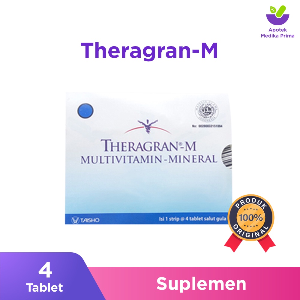 Jual Theragran-M 4 Tablet | Shopee Indonesia
