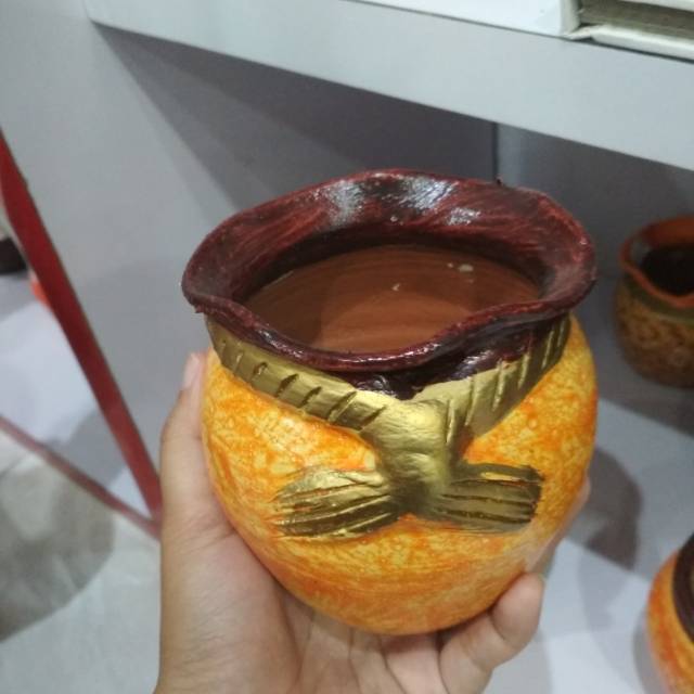 Jual Pot Gerabah/ Pot Tanah Liat/ Pot Etnik/ Pot Klasik/ Pot lucu ...