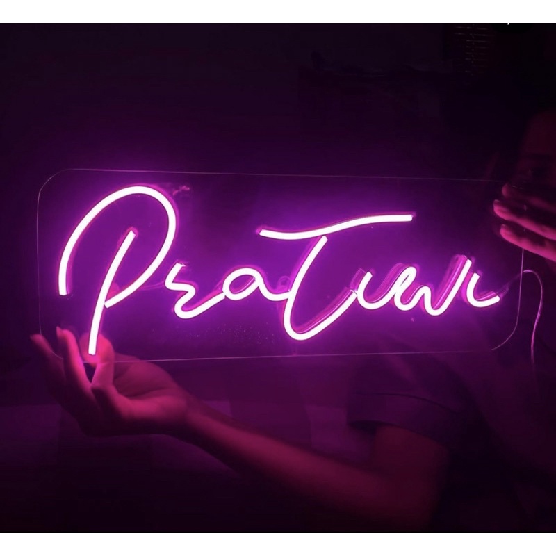 Jual Neon Sign Custom Tulisan Logo dan Gambar | Shopee Indonesia