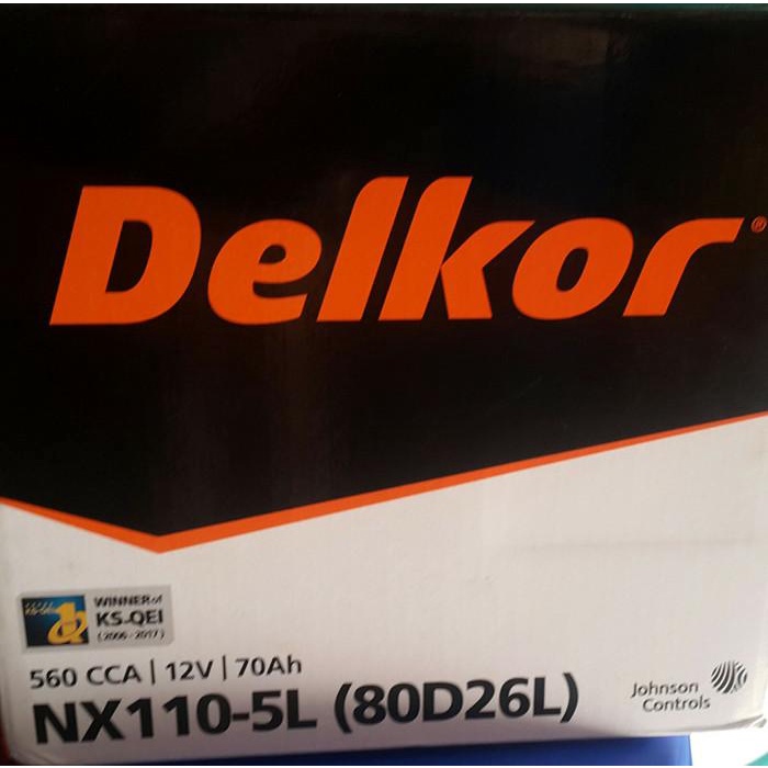 Jual Aki mobil delkor | accu mobil 80D26L | Shopee Indonesia