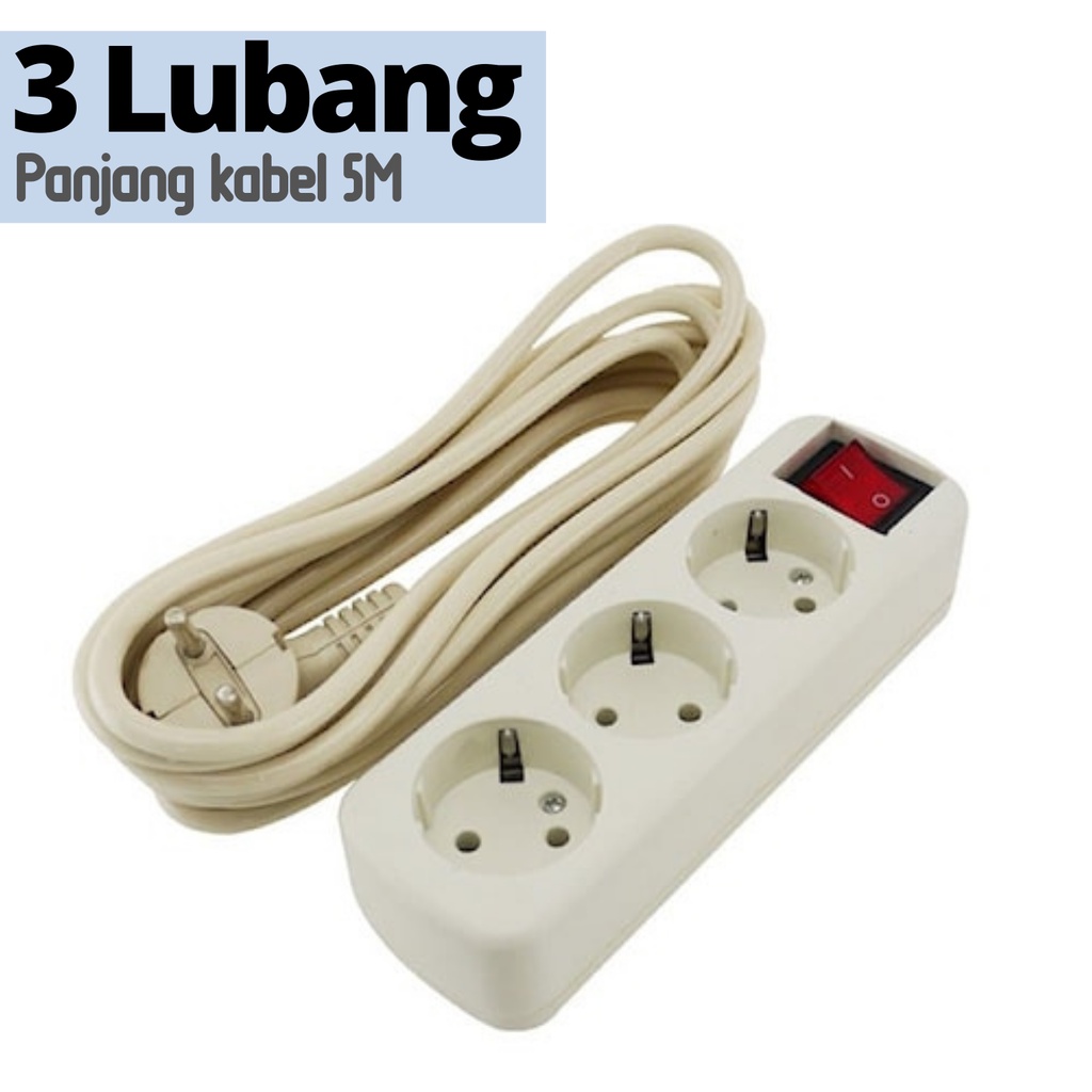 Jual Terminal colokan kabel stop kontak listrik sambungan steker 2 3 4 ...