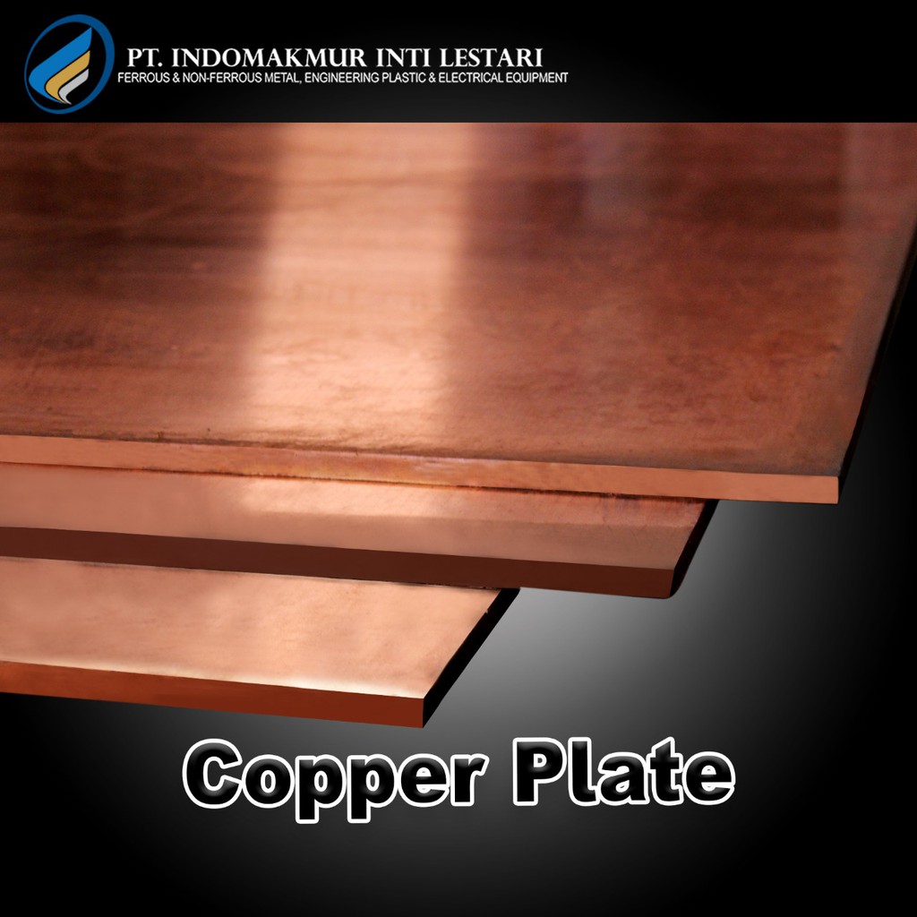 Jual PLAT TEMBAGA / COPPER PLATE UKURAN 0,6 mm x 1 m x 2 m / 1 mm x 1 m ...