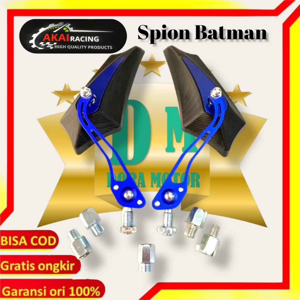 Jual spion lipat model koso / spion variasi batman variasi lipat ...