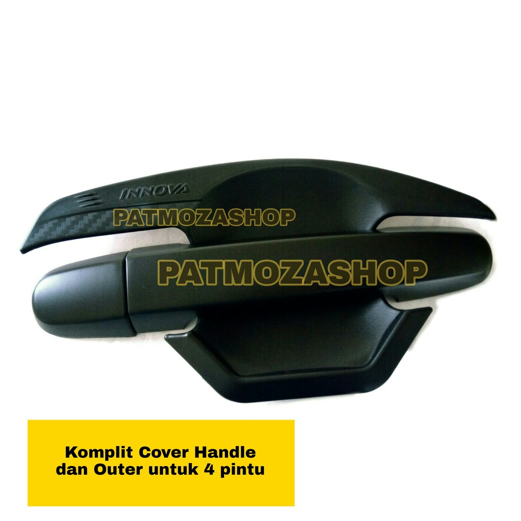 Jual PAKET INNOVA LENGKAP HANDLE & OUTER ELEGANT HITAM DOFF 2004-2014 | Shopee Indonesia