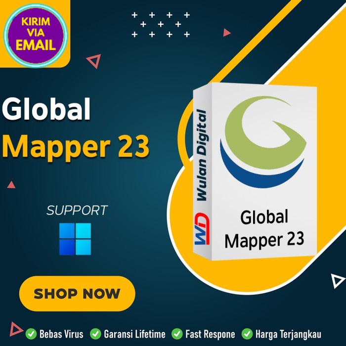 Jual Global Mapper Pro 2023 Full Version [Win] | Shopee Indonesia